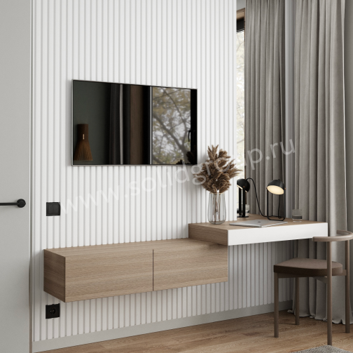Polymer wall 3D-panel 4 UHD 01/130L
